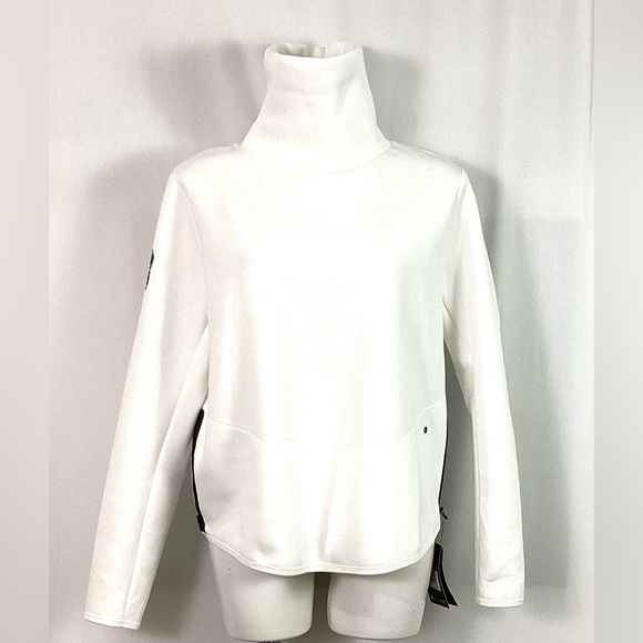 Nike | Tops | Nwtcolgatenike Dry Fit Cropped Sweatshirt Womans L | Poshmark